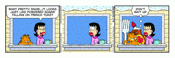 Garfield, February 2015 comic strips | Garfield Wiki | Fandom