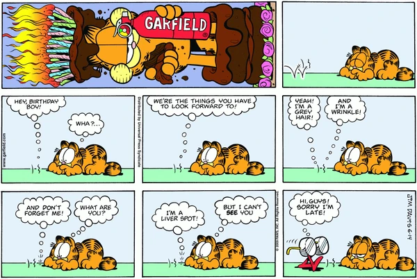 Garfield, June 2009 comic strips | Garfield Wiki | Fandom