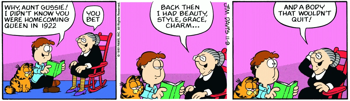 Aunt Gussie | Garfield Wiki | Fandom