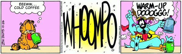 Garfield, October 2001 comic strips | Garfield Wiki | Fandom