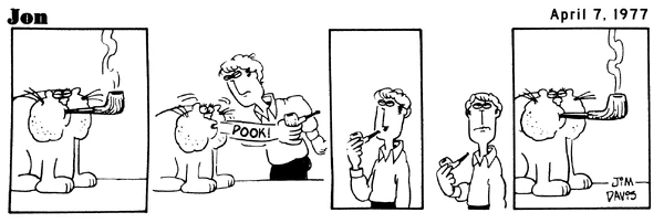 Jon, 1977 comic strips | Garfield Wiki | Fandom