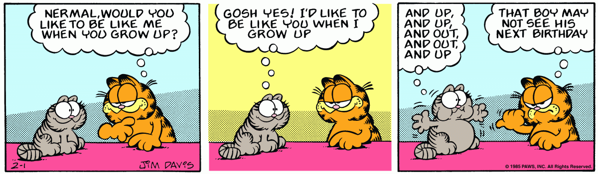 Garfield February 1985 Comic Strips Garfield Wiki Fandom