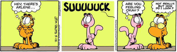 Garfield, May 2008 comic strips | Garfield Wiki | Fandom