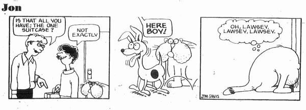 Jon, 1976 comic strips | Garfield Wiki | Fandom