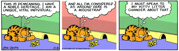 Garfield, December 1983 comic strips | Garfield Wiki | Fandom