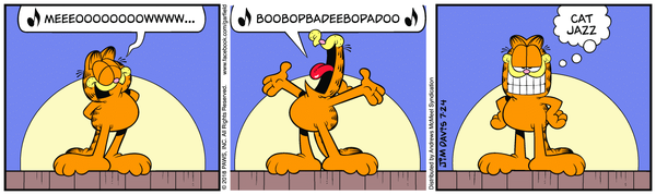 Garfield, July 2018 comic strips | Garfield Wiki | Fandom