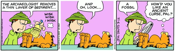Garfield, March 2008 comic strips | Garfield Wiki | Fandom