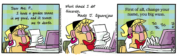 Mr. Potato Head, September 2001 comic strips | Garfield Wiki | Fandom
