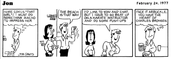 Jon, 1977 comic strips | Garfield Wiki | Fandom