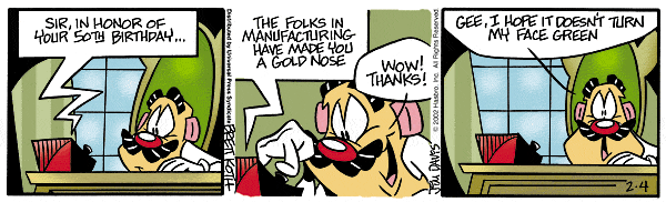 Mr. Potato Head, February 2002 comic strips | Garfield Wiki | Fandom