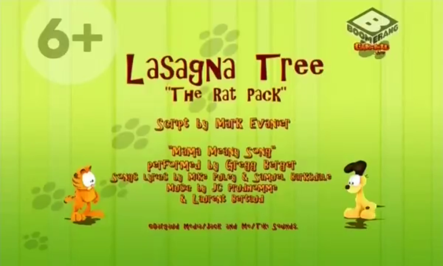 Lasagna Tree: The Rat Pack | Garfield Wiki | Fandom