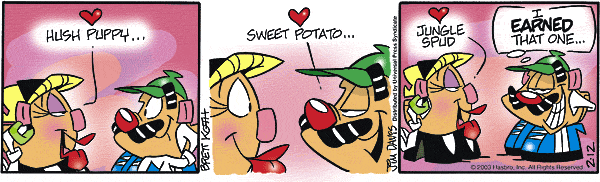 Mr. Potato Head, February 2003 comic strips | Garfield Wiki | Fandom