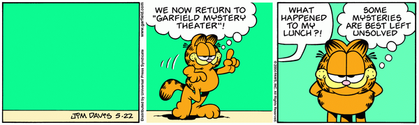 Garfield, May 2004 comic strips | Garfield Wiki | Fandom