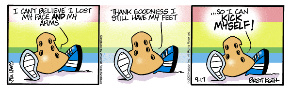 Mr. Potato Head, September 2002 comic strips | Garfield Wiki | Fandom