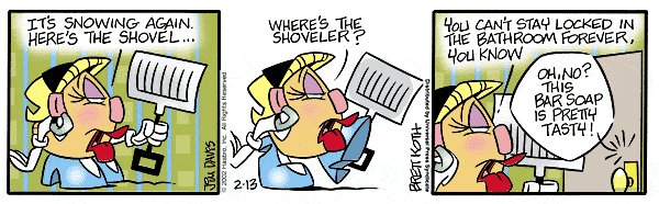 Mr. Potato Head, February 2002 comic strips | Garfield Wiki | Fandom