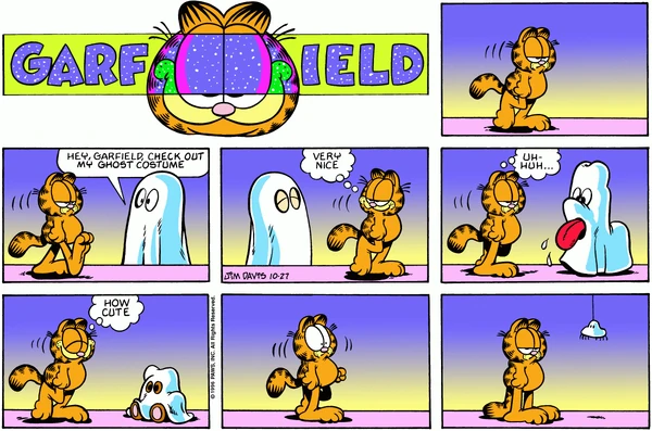 Garfield, October 1996 comic strips | Garfield Wiki | Fandom