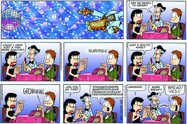 Garfield, November 2009 comic strips | Garfield Wiki | Fandom