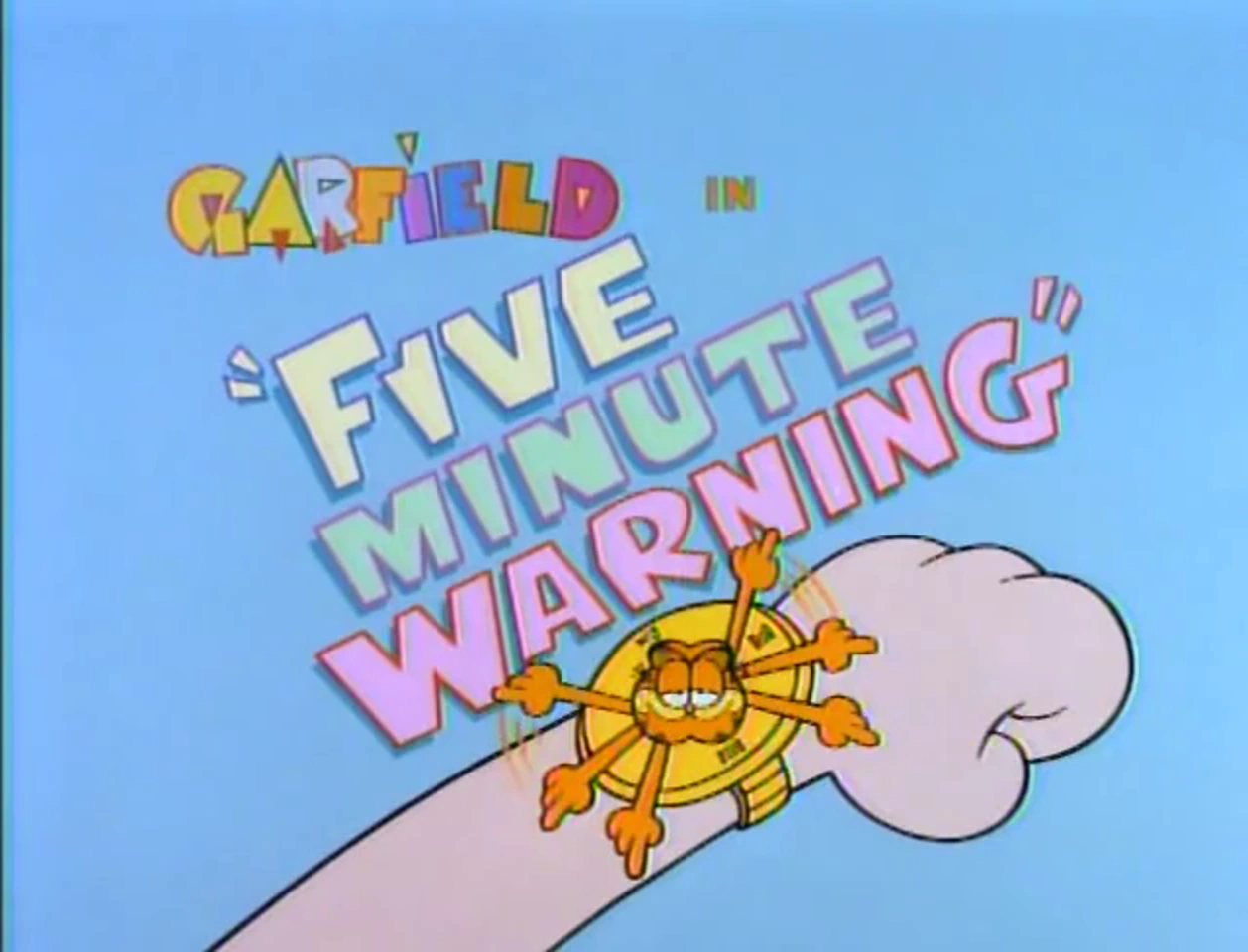 Five Minute Warning | Garfield Wiki | Fandom