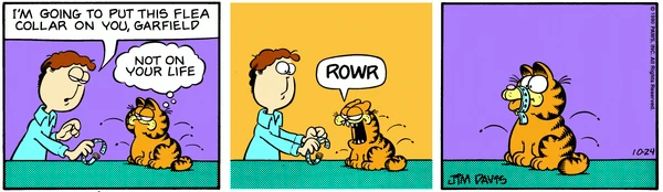 Garfield, October 1980 comic strips | Garfield Wiki | Fandom