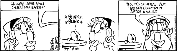 Mr. Potato Head, August 2001 comic strips | Garfield Wiki | Fandom