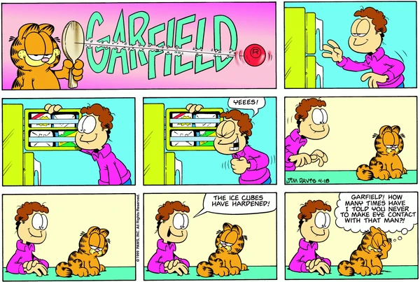 Garfield, April 1999 comic strips | Garfield Wiki | Fandom
