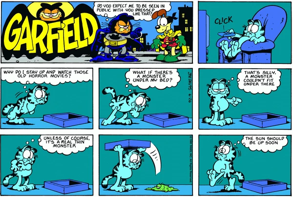 Garfield, June 1988 comic strips | Garfield Wiki | Fandom