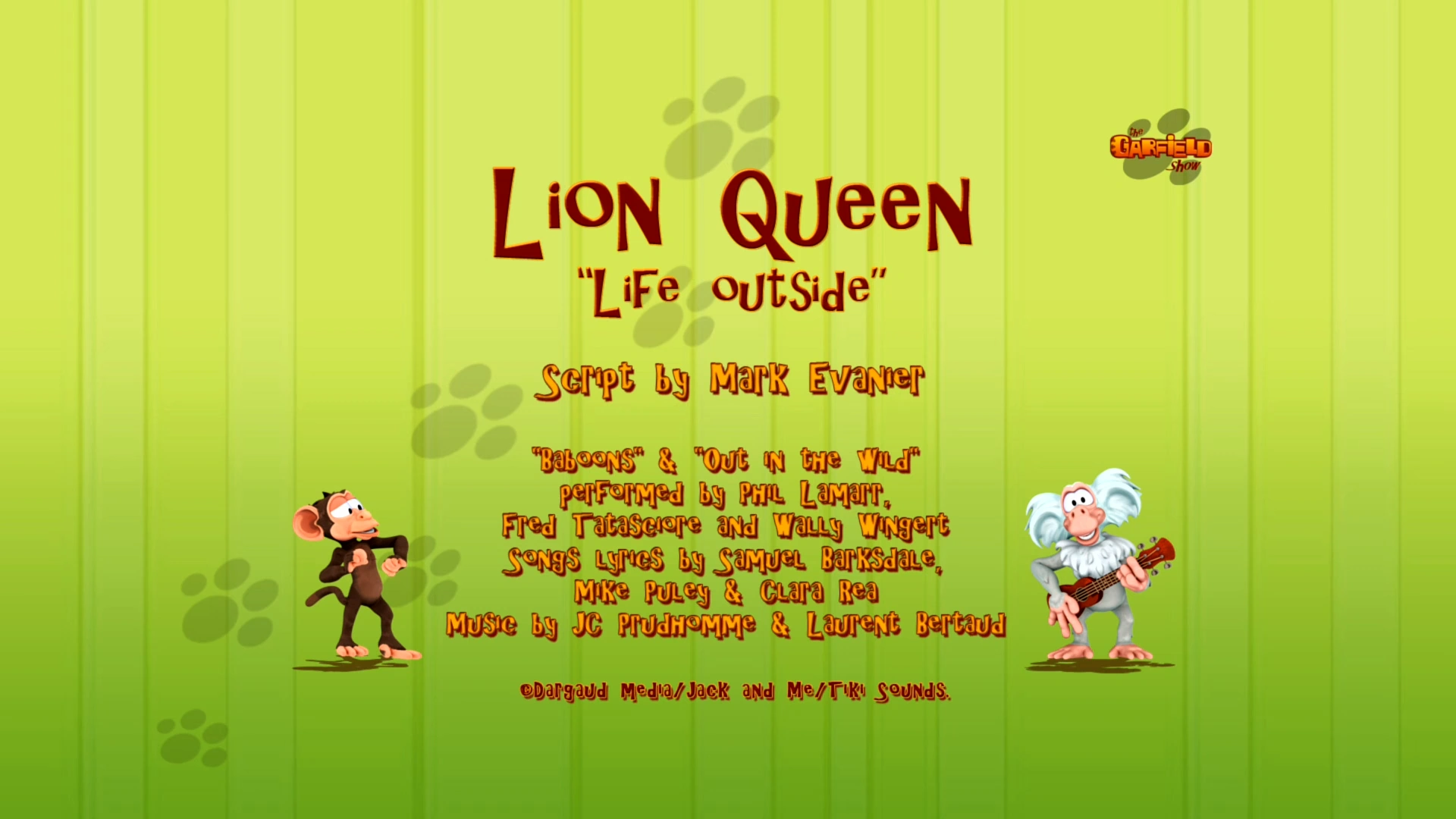 Lion Queen: Life Outside | Garfield Wiki | Fandom