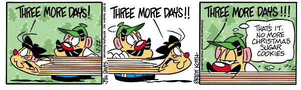 Mr. Potato Head, December 2001 comic strips | Garfield Wiki | Fandom