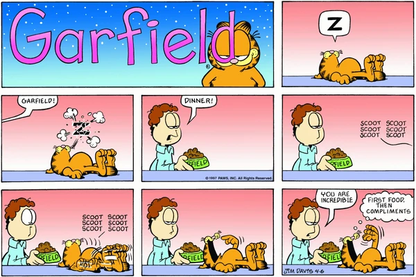 Garfield, April 1997 comic strips | Garfield Wiki | Fandom