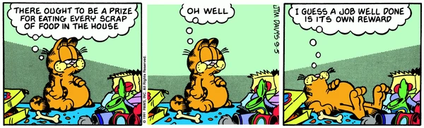 Garfield, September 1991 comic strips | Garfield Wiki | Fandom