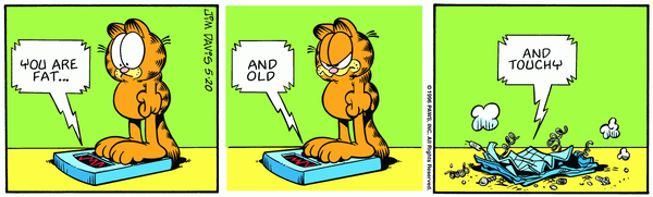 Garfield, May 1996 comic strips | Garfield Wiki | Fandom