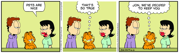 Garfield, June 2019 comic strips | Garfield Wiki | Fandom