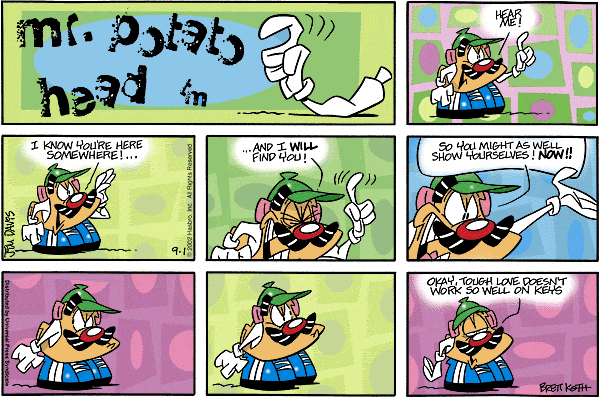 Mr. Potato Head, September 2002 comic strips | Garfield Wiki | Fandom