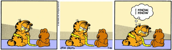 Garfield, July 1982 comic strips | Garfield Wiki | Fandom