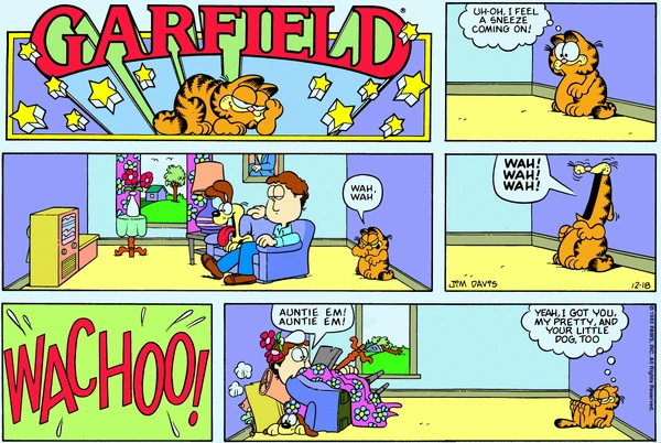Garfield, December 1983 comic strips | Garfield Wiki | Fandom