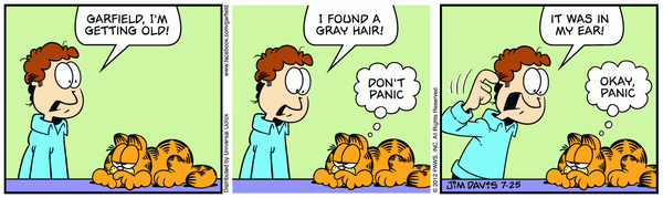 Garfield, July 2012 comic strips | Garfield Wiki | Fandom