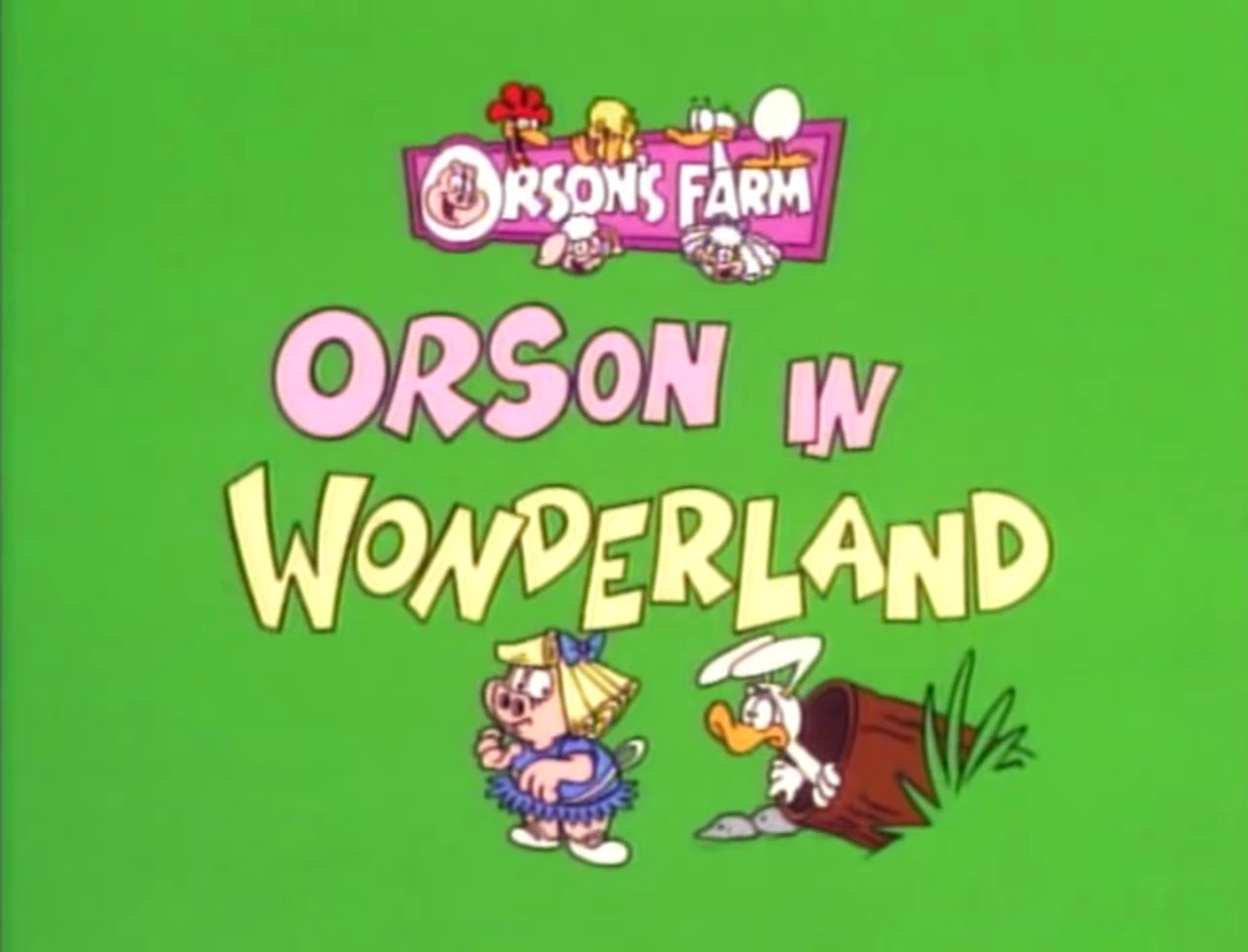 Orson in Wonderland | Garfield Wiki | Fandom