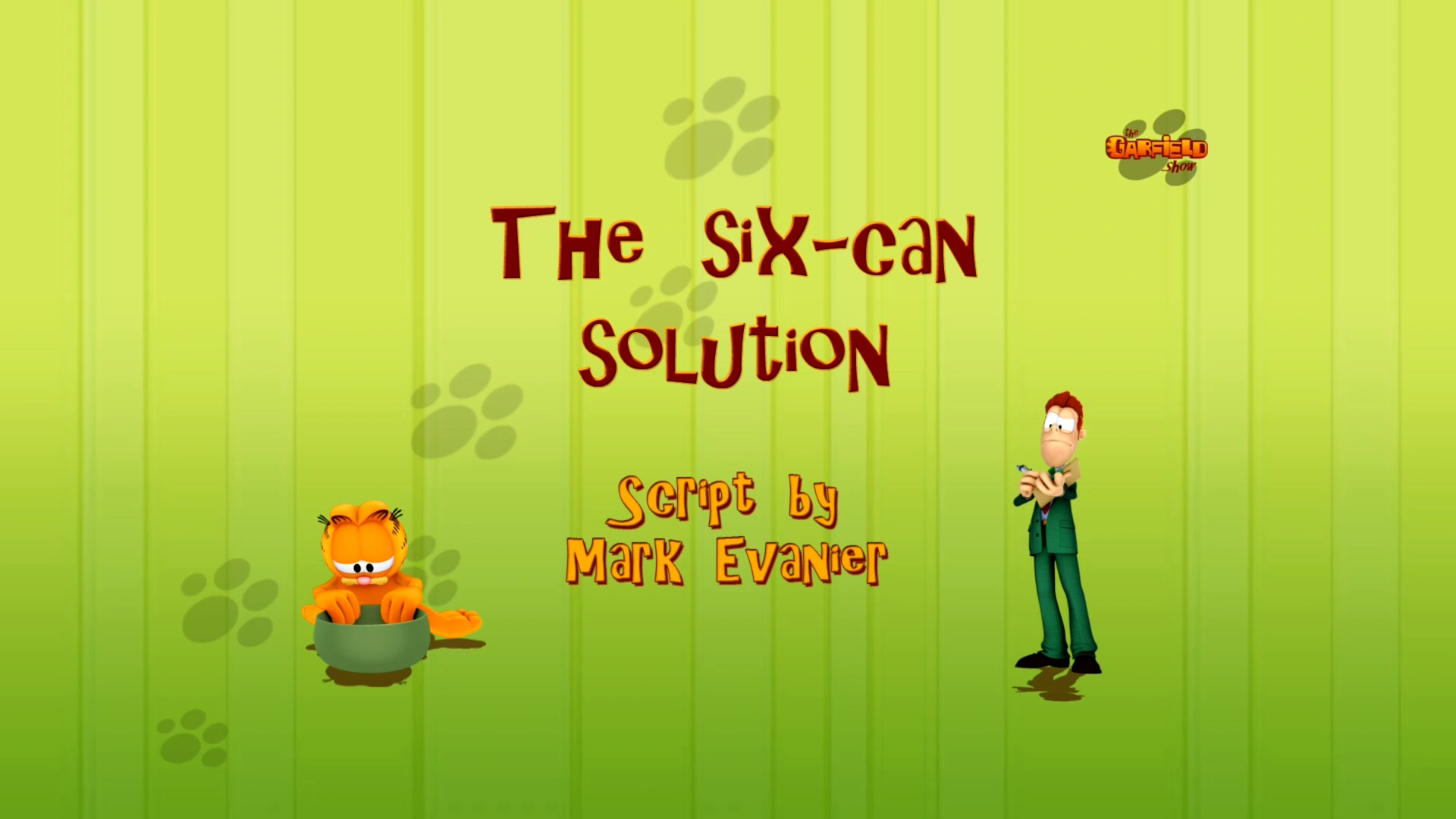 The Six-Can Solution | Garfield Wiki | Fandom