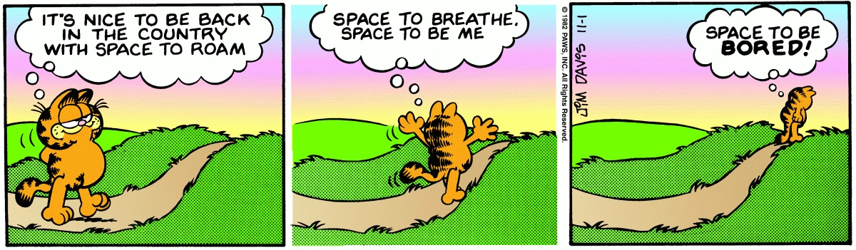Garfield, November 1982 comic strips | Garfield Wiki | Fandom