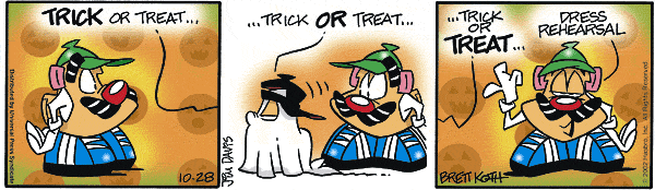 Mr. Potato Head, October 2002 comic strips | Garfield Wiki | Fandom