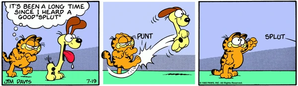 Garfield, July 1982 comic strips | Garfield Wiki | Fandom