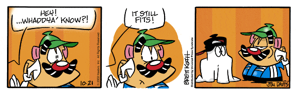 Mr. Potato Head, October 2002 comic strips | Garfield Wiki | Fandom