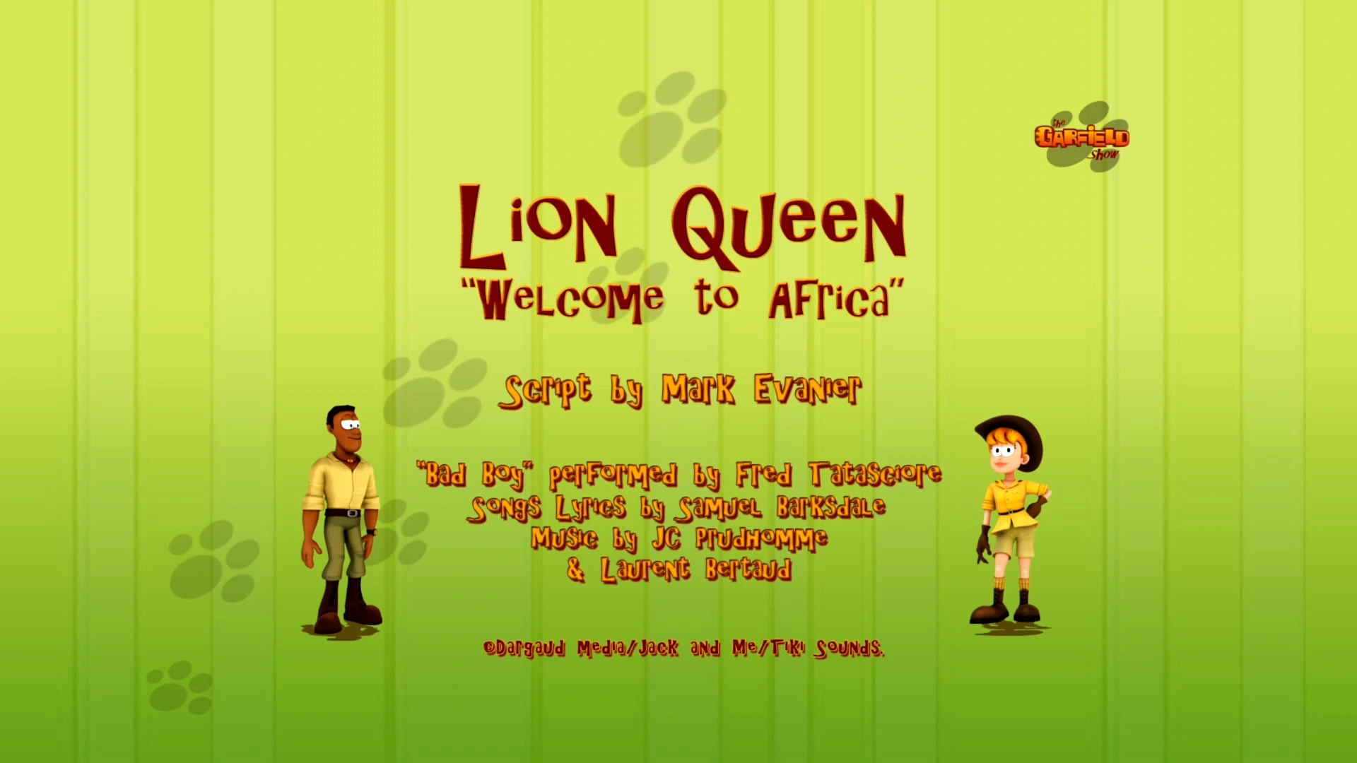 Lion Queen: Welcome to Africa | Garfield Wiki | Fandom