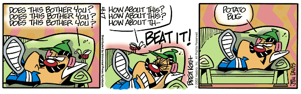 Mr. Potato Head, April 2002 comic strips | Garfield Wiki | Fandom