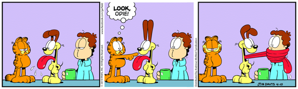 Garfield, April 2019 comic strips | Garfield Wiki | Fandom