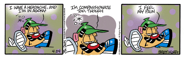 Mr. Potato Head, April 2003 comic strips | Garfield Wiki | Fandom