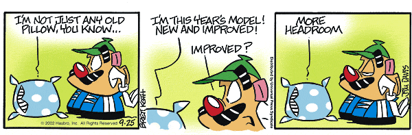 Mr. Potato Head, September 2002 comic strips | Garfield Wiki | Fandom