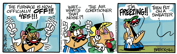 Mr. Potato Head, May 2002 comic strips | Garfield Wiki | Fandom