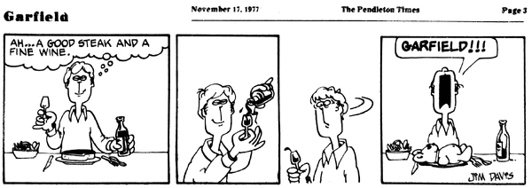 Jon, 1977 comic strips | Garfield Wiki | Fandom