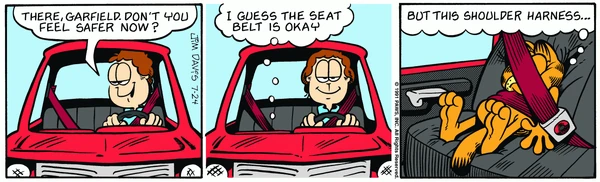 Garfield, July 1991 comic strips | Garfield Wiki | Fandom